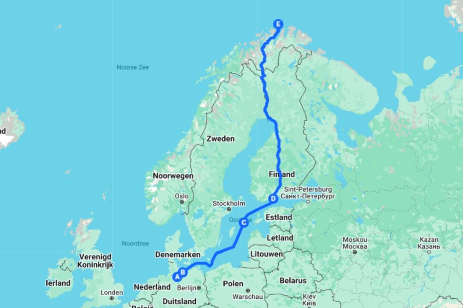 Mit Dem Auto Zum Nordkap